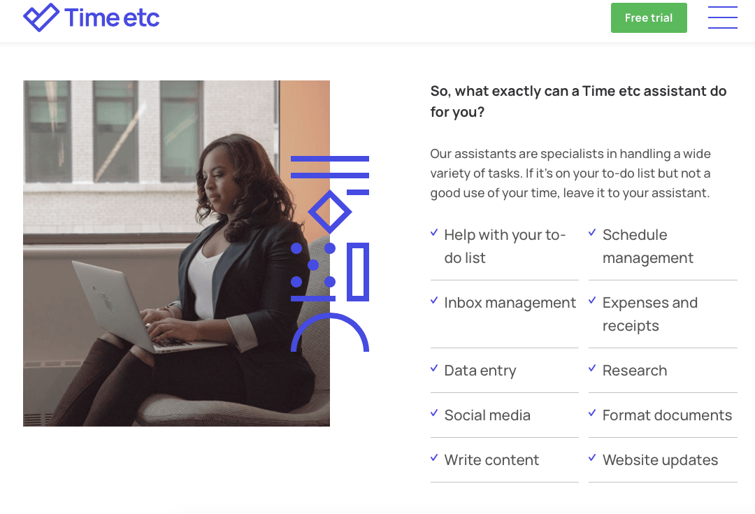 Time Etc | Comprehensive & Honest Virtual Assistant Review